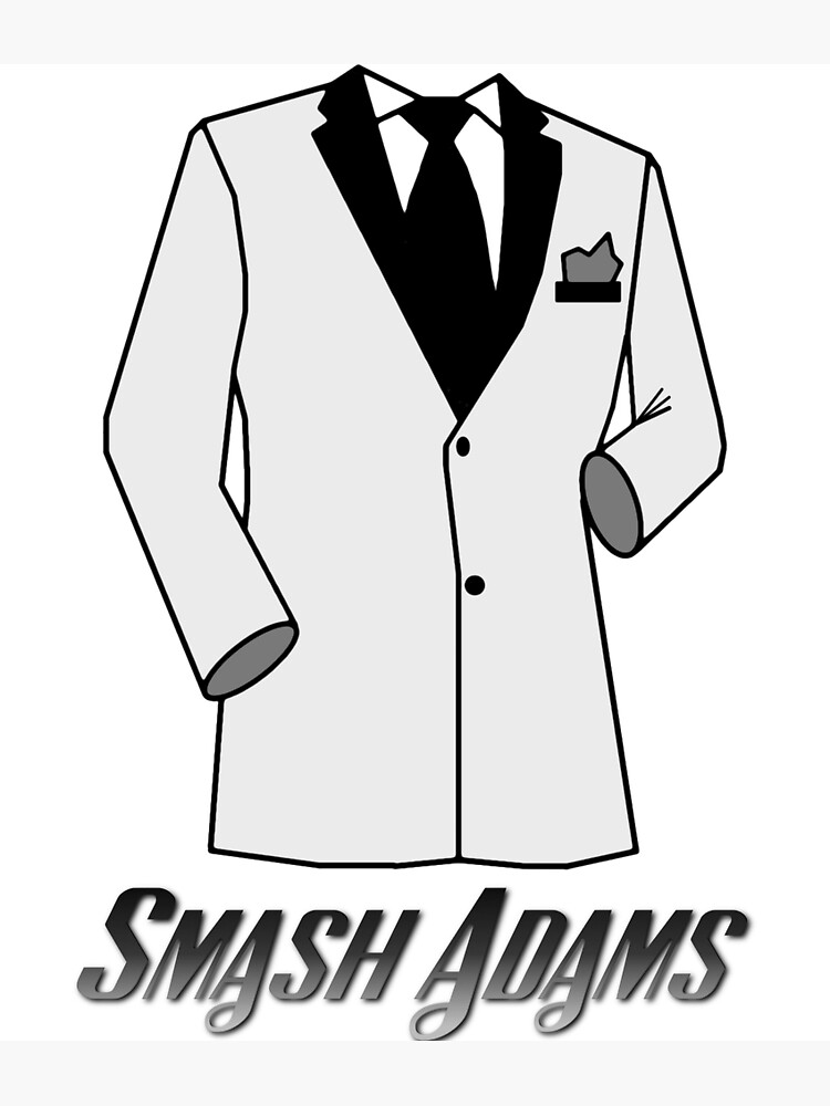 "Smash Adams: Secret Agent" Poster by bookishkate | Redbubble