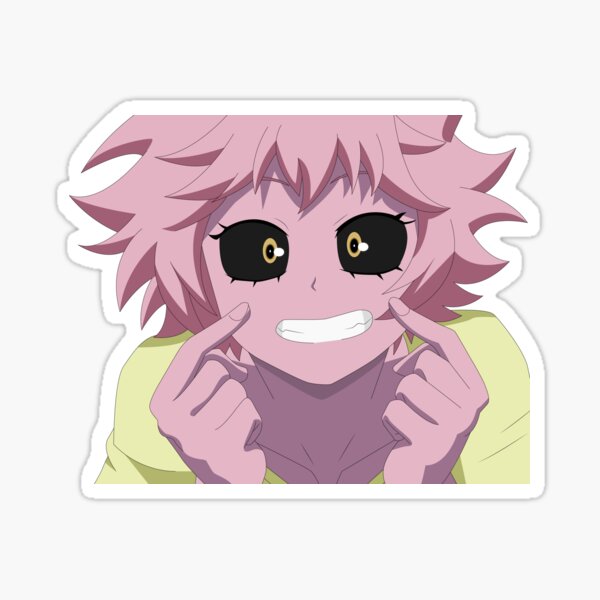 "Ashido Mine" Sticker by Kura97 | Redbubble