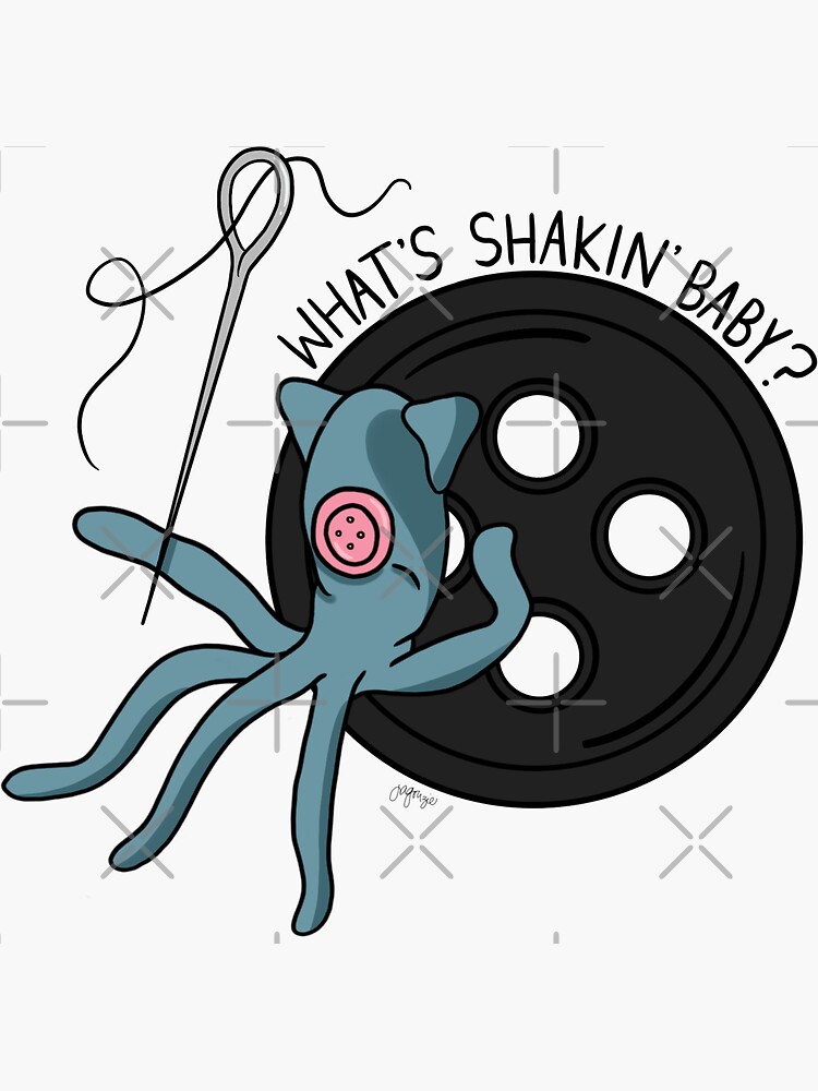 "Hello Coraline" Sticker for Sale by jagonzie | Redbubble