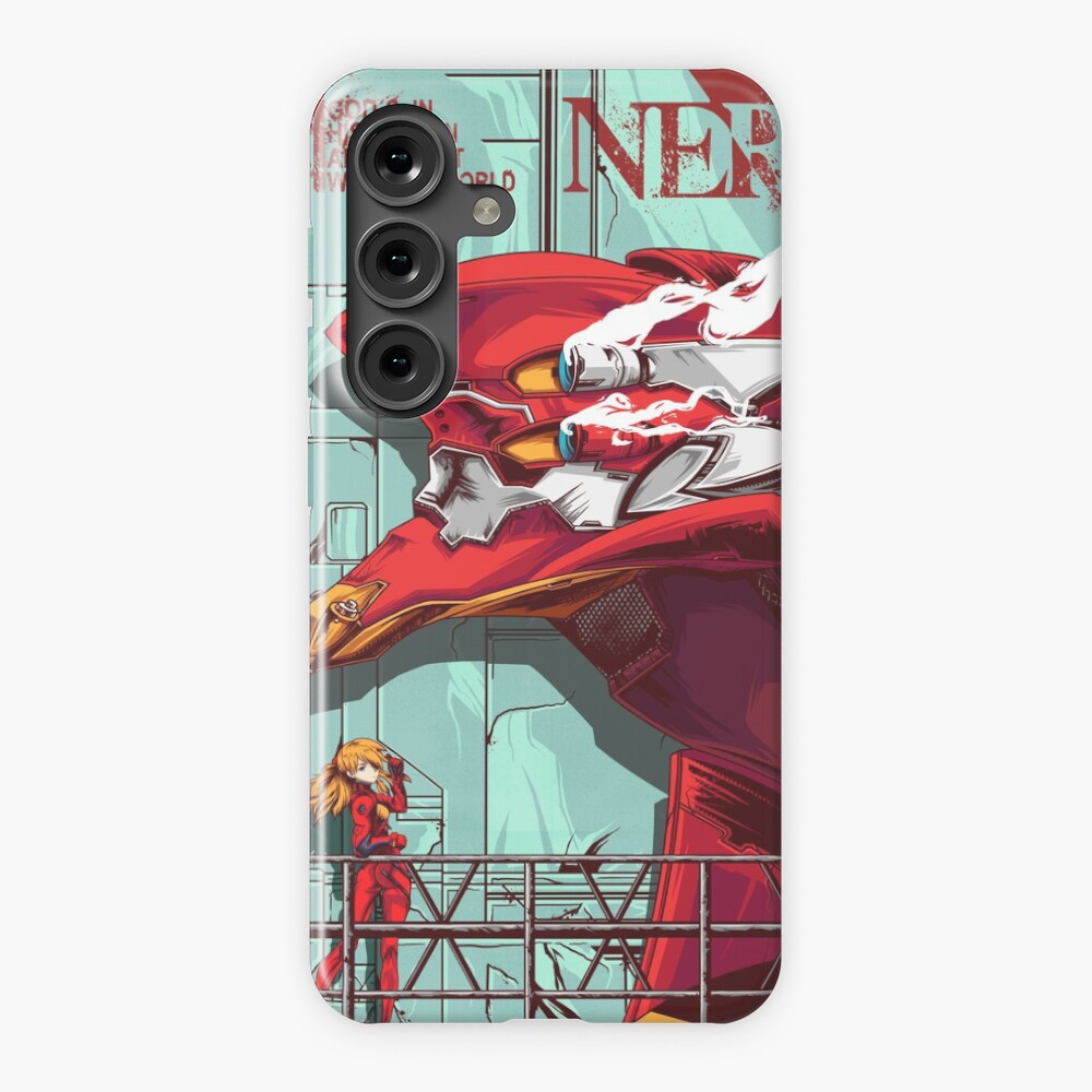 "Evangelion - EVA 02 Color Poster" Poster by jhonyknight | Redbubble