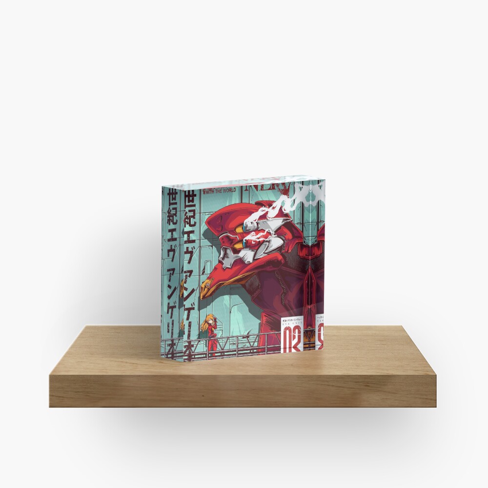 "Evangelion - EVA 02 Color Poster" Poster by jhonyknight | Redbubble