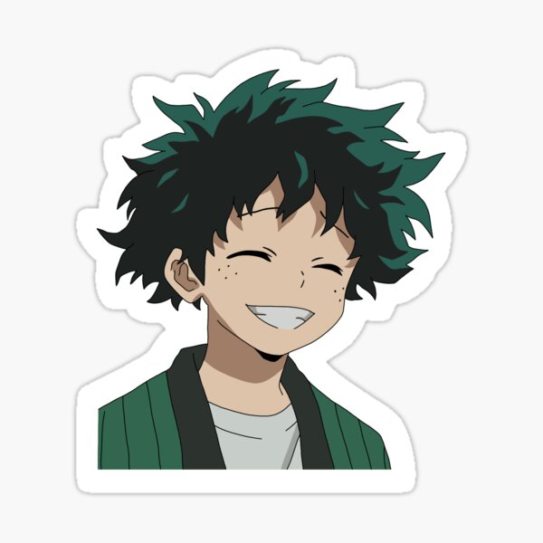"Deku Sticker - My Hero Academia" Sticker by MP-Stickers | Redbubble