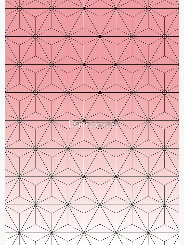 Póster « Patrón Nezuko Kamado» de Daimonxart | Redbubble
