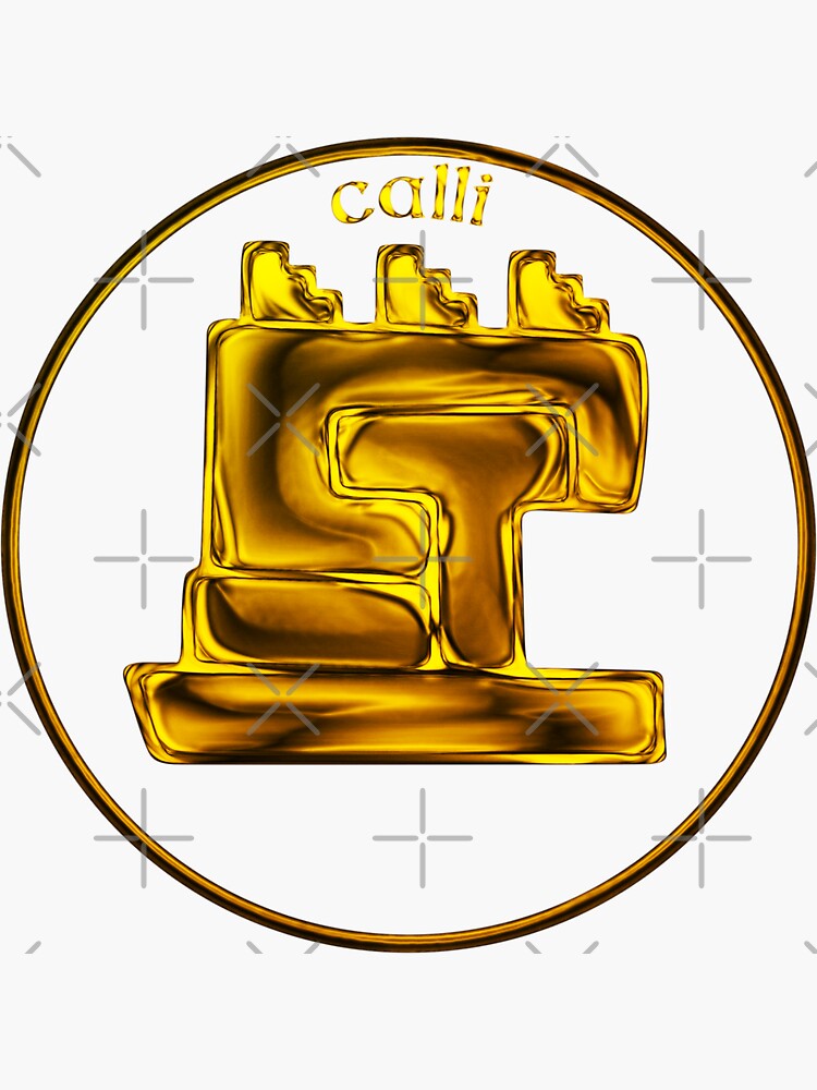 "Aztec Day Sign 'Calli' (House)" Sticker for Sale by kernowerno | Redbubble