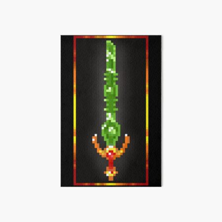 "Legendary Longsword Pixel" Art Board Print for Sale by maloiko | Redbubble