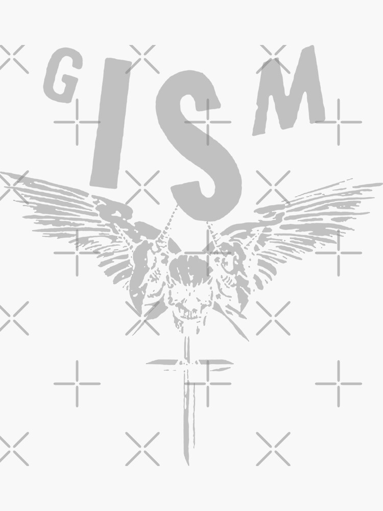 "Gism - Japanese Punk" Sticker for Sale by BristolHummm | Redbubble