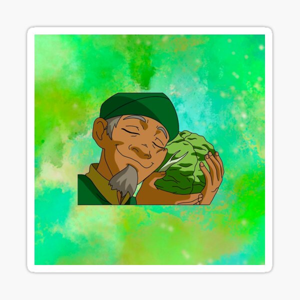 "Cabbage Man - Avatar the Last Airbender (ATLA)" Sticker for Sale by ...