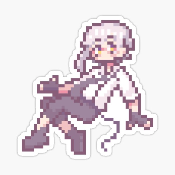 "Pixel Atsushi Nakajima" Sticker for Sale by abitofkake | Redbubble