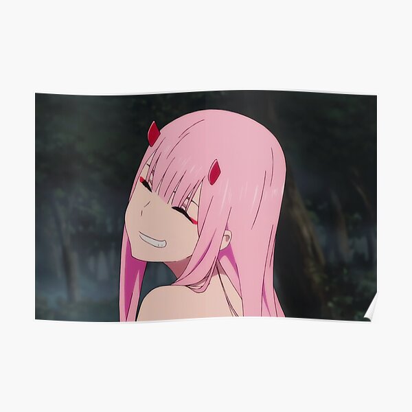 "Zero Two" Poster for Sale by CookieStyle | Redbubble