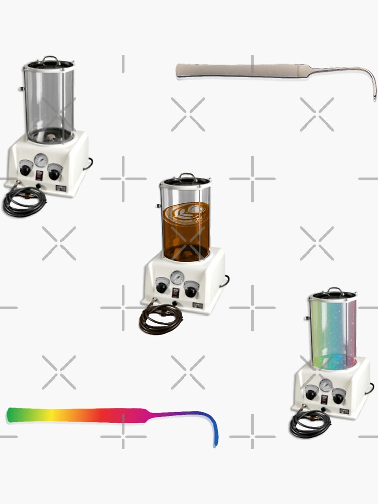 "Decorative Embalming Tools" Sticker for Sale by AllRyeTea | Redbubble