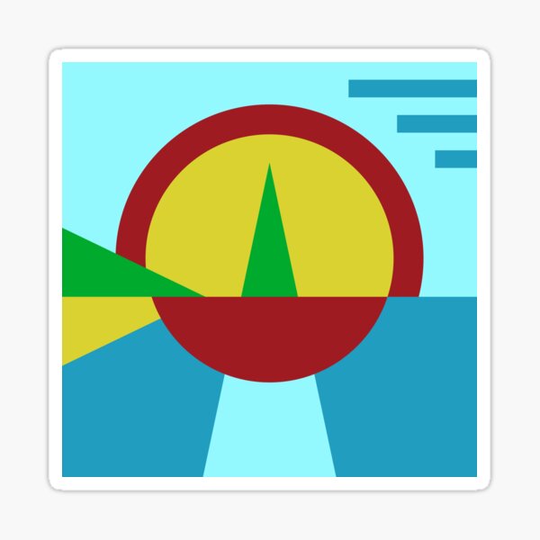 "Wind" Sticker by MiaMcFly | Redbubble