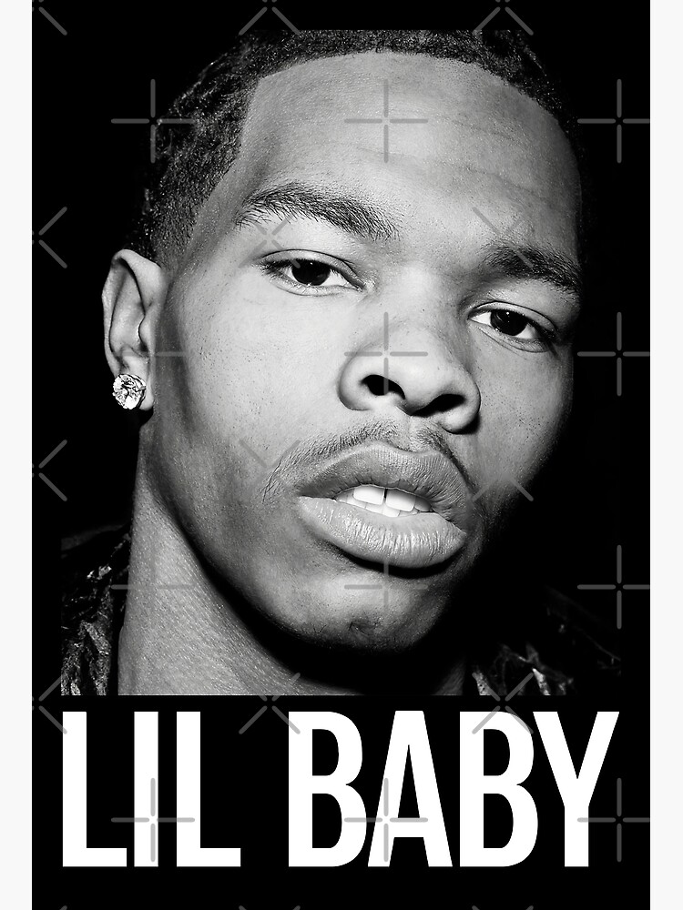 "Lil Baby" Framed Art Print for Sale by excusememood | Redbubble