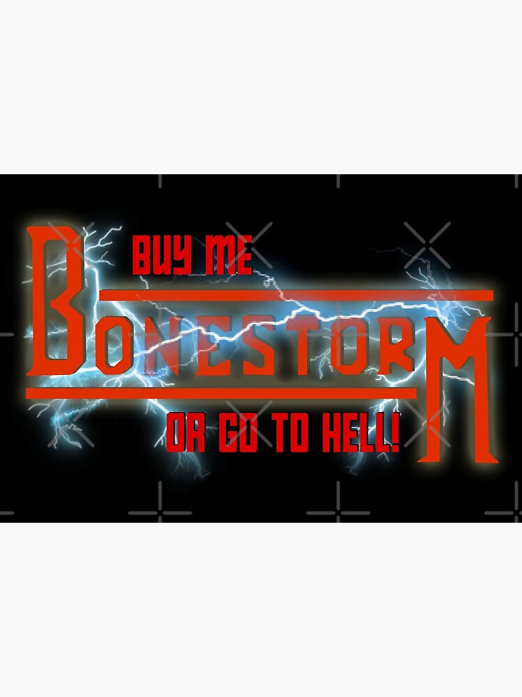 Póster «Los Simpson - ¡Bonestorm con eslogan!» de Xanderlee7 | Redbubble