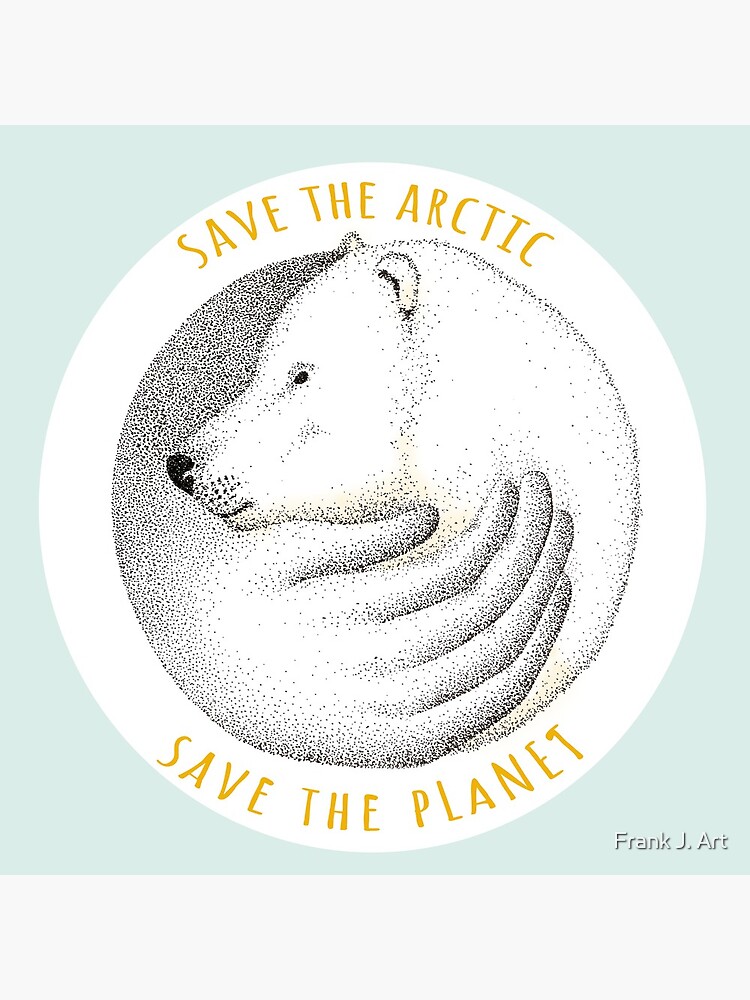 "Save the arctic" Poster by grillo-franko | Redbubble