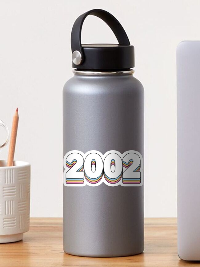 "2002" Sticker for Sale by OkihanaShop | Redbubble
