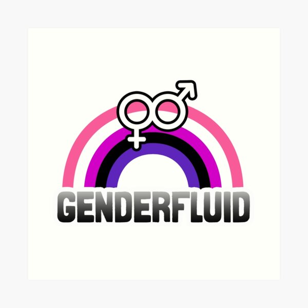 Genderfluid Art Prints | Redbubble