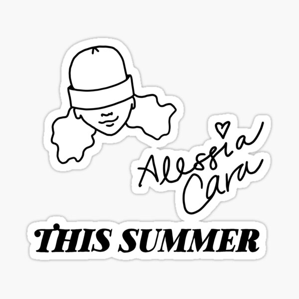 "alessia cara pack" Sticker for Sale by kirstenknowles | Redbubble