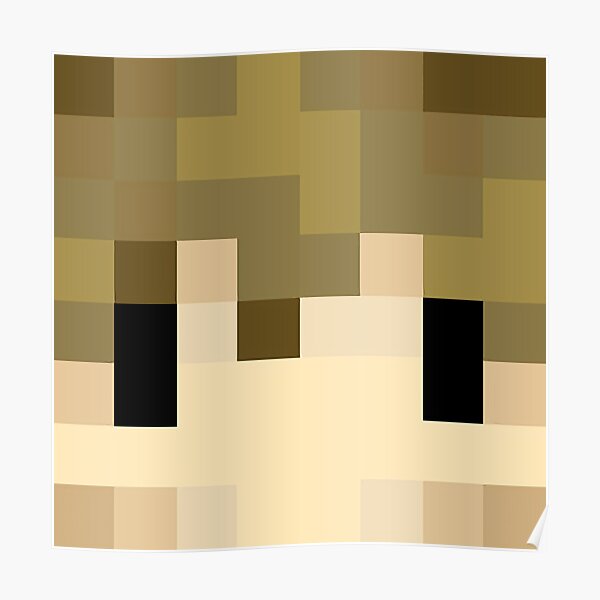 "Grian Minecraft Skin - GrianMC" Poster by parkerku | Redbubble