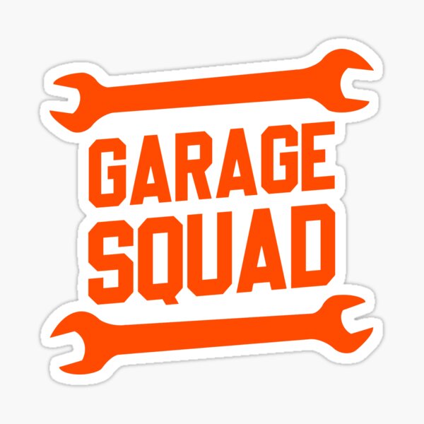 Garage Squad Stickers | Redbubble