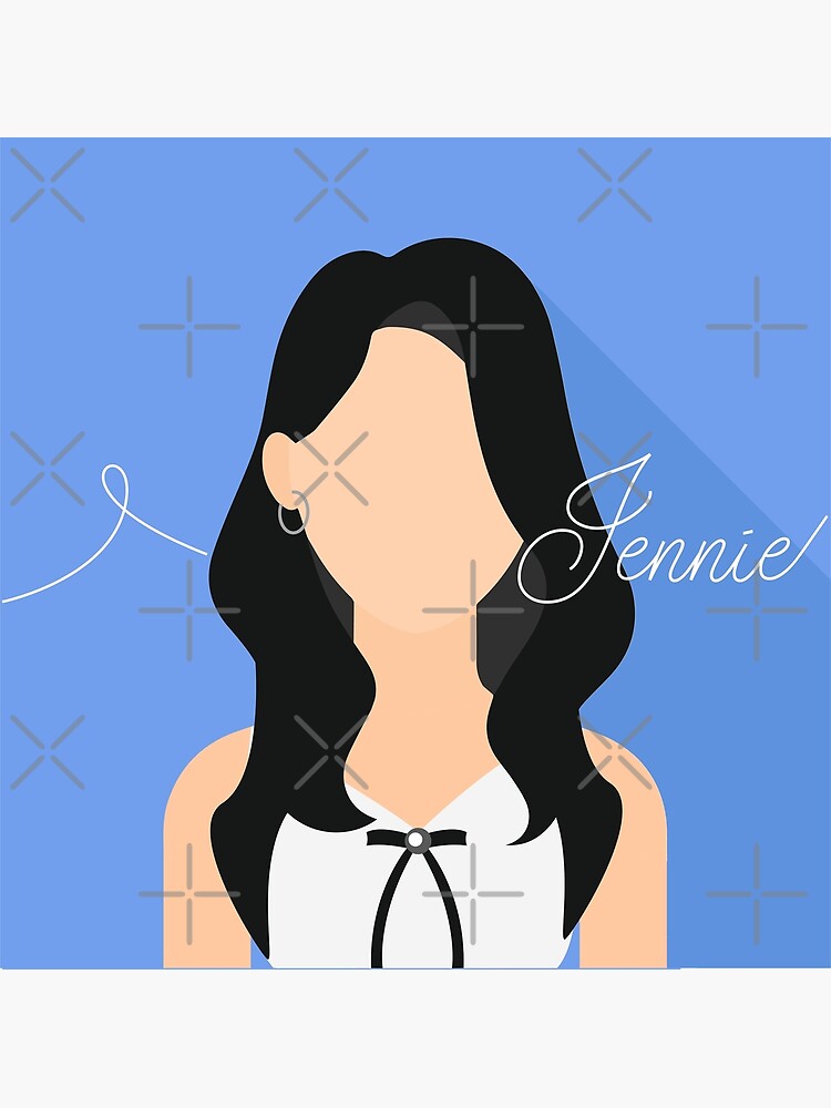 "Jennie BLACKPINK Sticker (Special Edition)" Poster by CuzziArt | Redbubble