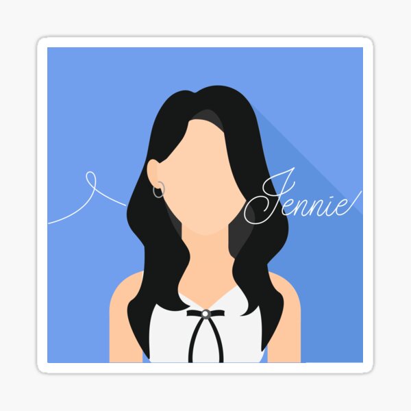 "Jennie BLACKPINK Sticker (Special Edition)" Sticker for Sale by ...