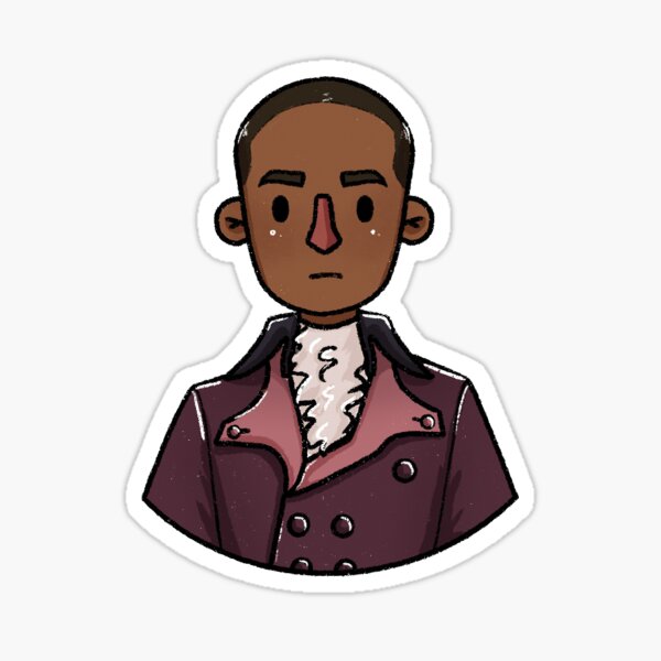 "Aaron Burr from the hit musical, Hamilton" Sticker for Sale by OUXEV ...