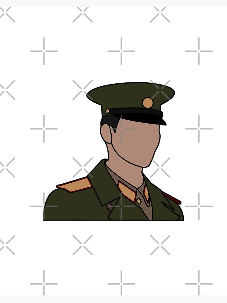 "Crash Landing On You - Captain Ri - Hyun bin" Poster by AJ-DesignCo ...