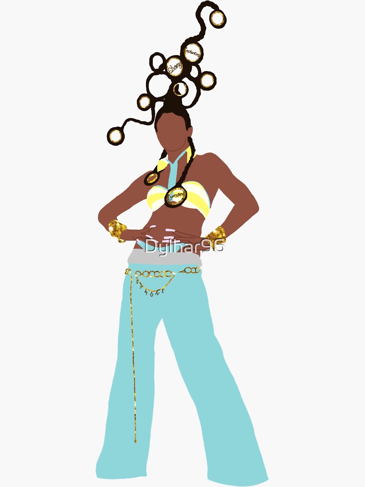 "Symone Season 13 Promo" Sticker for Sale by Dylhar96 | Redbubble