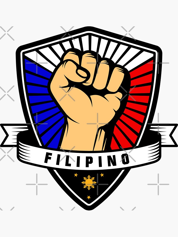 "Filipino Pride Pinoy Pride" Sticker by FilipinoMerch | Redbubble