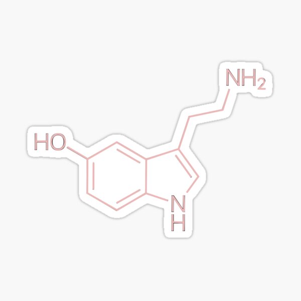 "Serotonin " Sticker by heavenpalffy02 | Redbubble