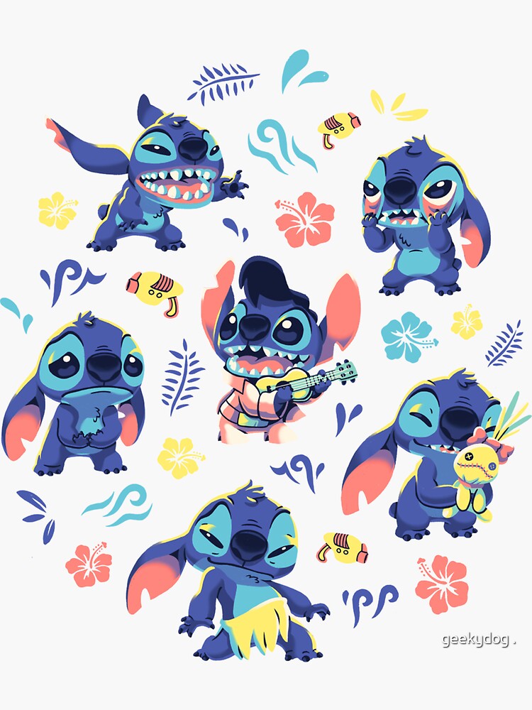 "Lilo" Sticker by bobastea | Redbubble