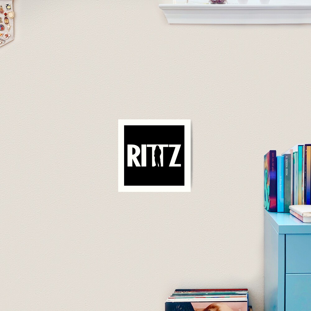 "Rittz Rapper Logo" Art Print by tpakolot | Redbubble