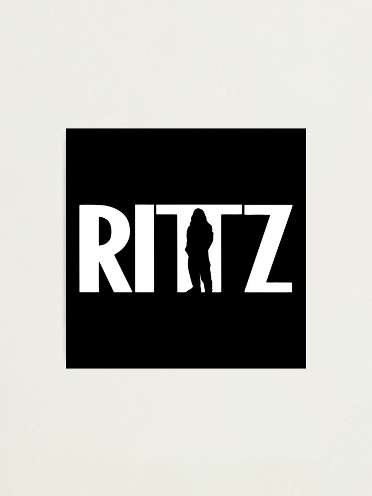 "Rittz Rapper Logo" Photographic Print for Sale by tpakolot | Redbubble
