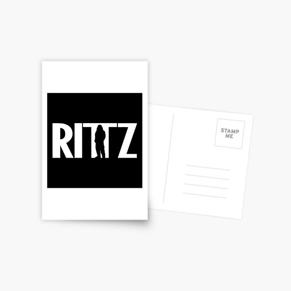 "Rittz Rapper Logo" Postcard for Sale by tpakolot | Redbubble
