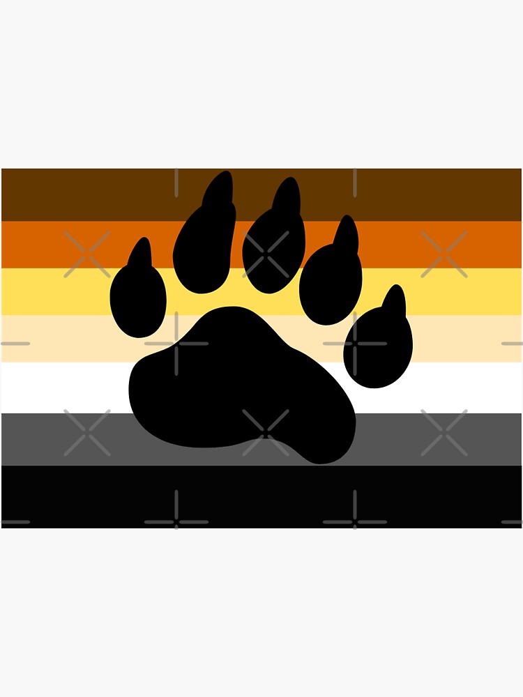 "Bear Pride, Bear Brotherhood sticker " Sticker for Sale by JosTees96 ...