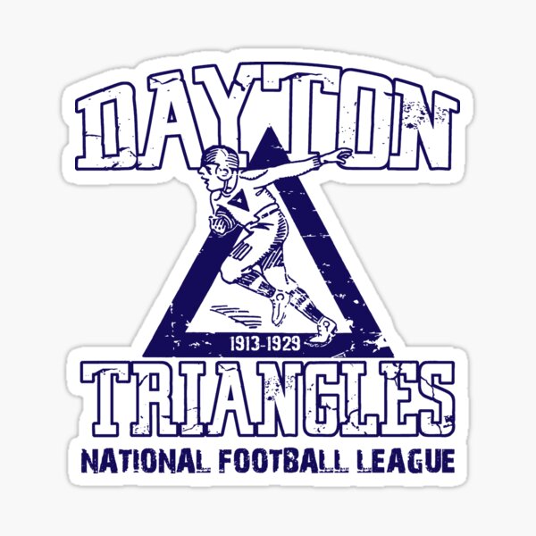 Dayton Triangles Stickers | Redbubble