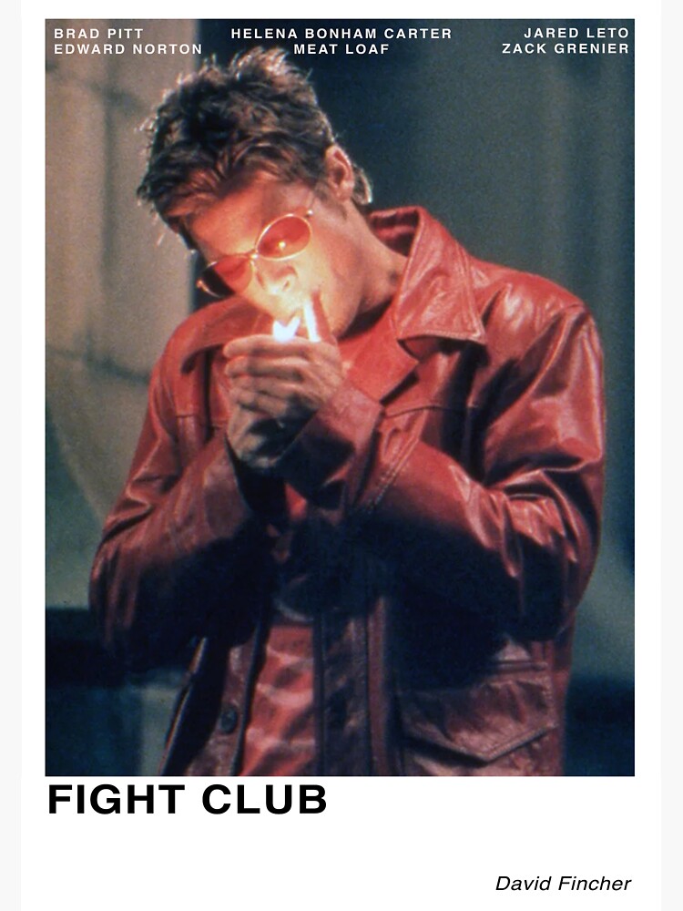 "Fight Club" Sticker for Sale by PuzzleBuzz | Redbubble