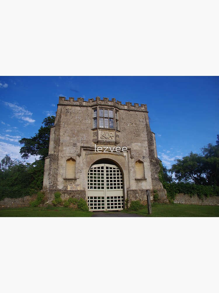 "Spye Park Gatehouse" Sticker for Sale by lezvee | Redbubble