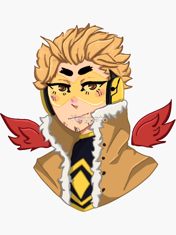 "Pro Hero Hawks, My Hero Academia" Sticker by Kaiyoato | Redbubble
