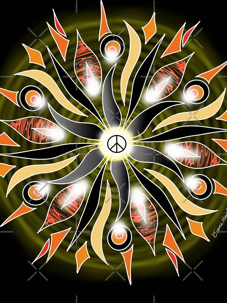 "Celebratory Peace Sun" A-Line Dress for Sale by Shivelight | Redbubble