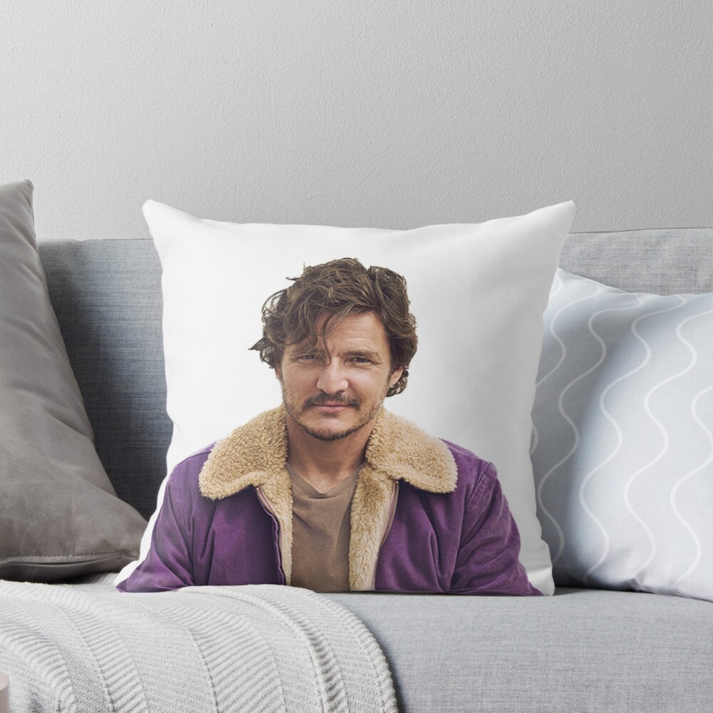 "Pedro Pascal purple coat " Sticker for Sale by rachelsophia | Redbubble