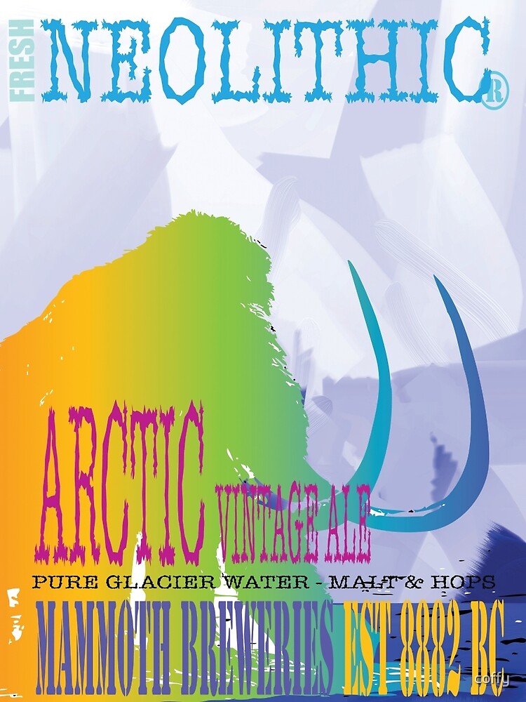 "Neolithic" Poster for Sale by coffy | Redbubble