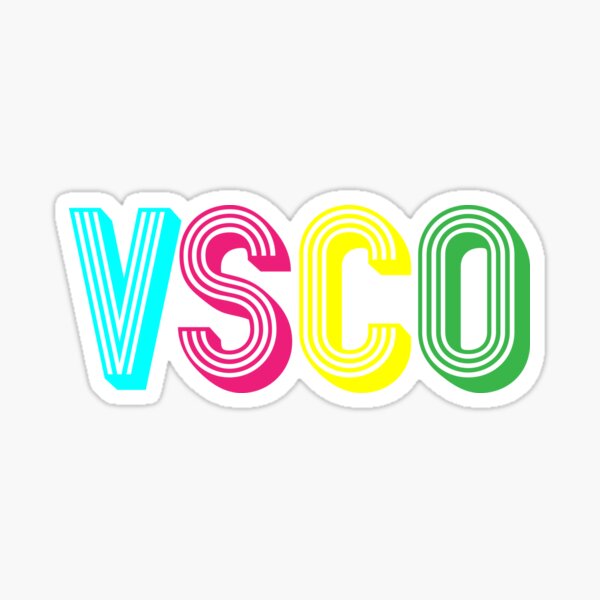 "VSCO " Sticker by Raizenyzer10 | Redbubble