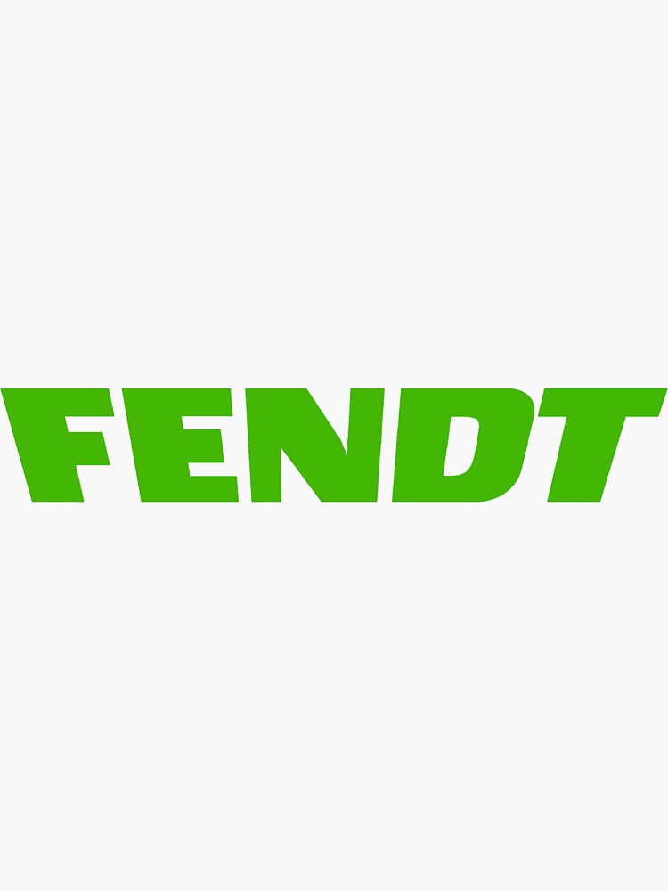 "TRACTOR-FENDT LOGO" Sticker by tutudaniel | Redbubble