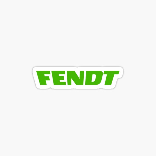 "TRACTOR-FENDT LOGO" Sticker by tutudaniel | Redbubble