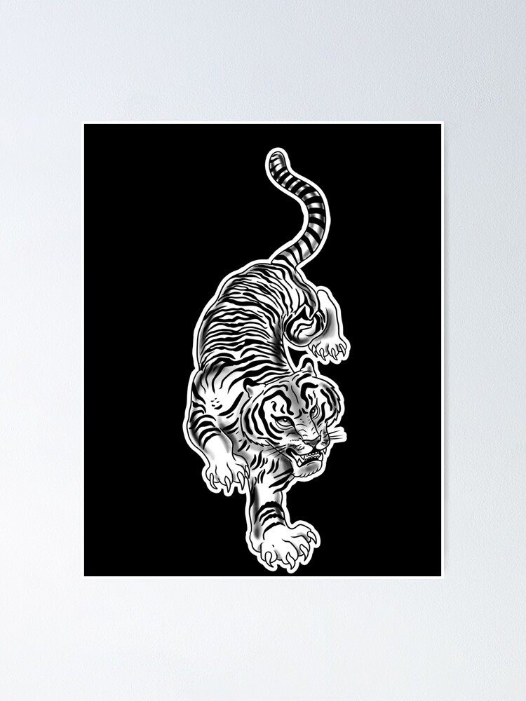 "Crawling Tiger" Poster by absolemstudio | Redbubble