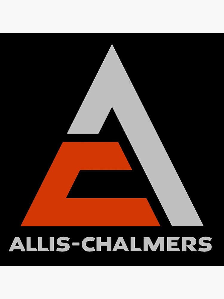 "TRACTORS-ALLIS-CHALMERS LOGO" Art Print by tuwodaniel | Redbubble