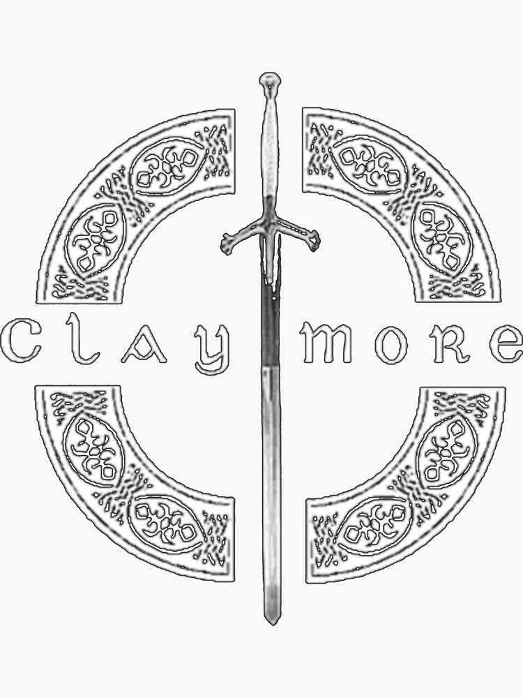 "Claymore" Sticker for Sale by FeelFree | Redbubble
