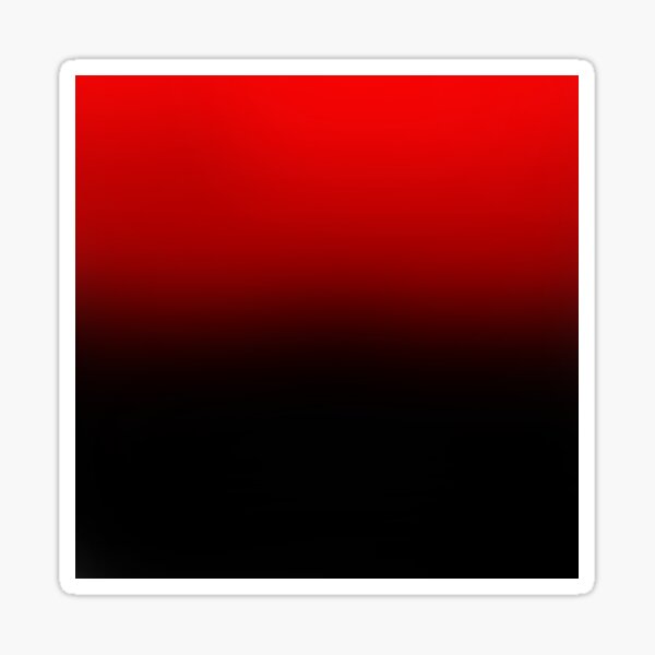 "Red & Black Gradient" Sticker for Sale by Lottie7777777 | Redbubble