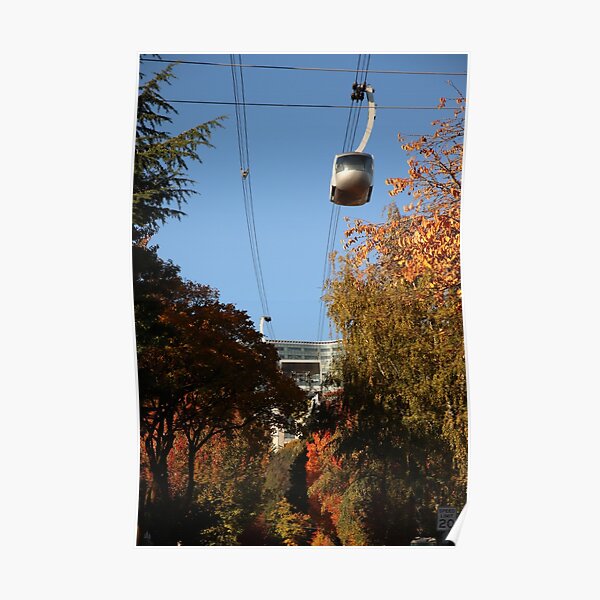 "OHSU Tram " Poster for Sale by SoulisticImg | Redbubble